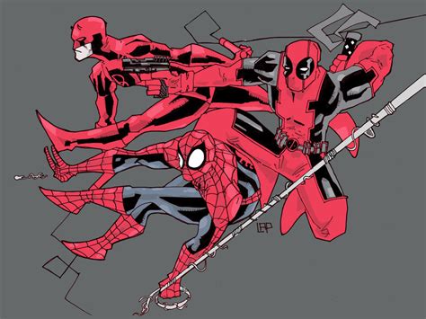 Marvel Red Team By Future Parker On Deviantart