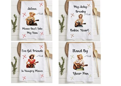 Kitchen Towel Bundle Sublimation Designs Vintage Kitchen Tea Towel
