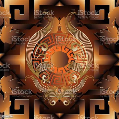 그리스 3d 완벽 한 패턴입니다 벡터 Meander 반복 배경입니다 바 0명에 대한 스톡 벡터 아트 및 기타 이미지 0명 고대 그리스 양식 그리스 Istock