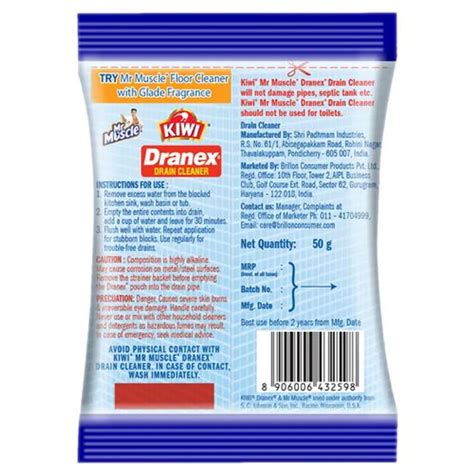 Mr Muscle Dranex Drain Cleaner 50gm Kinaun किनौं Online Shopping