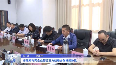 金昌市政府“联姻”两企业 签订战略合作框架协议凤凰网视频凤凰网