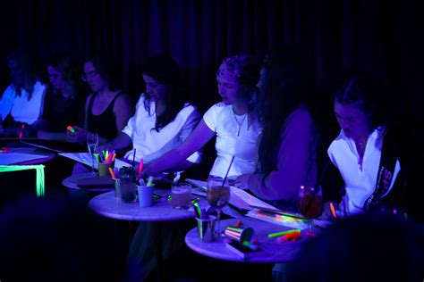 Naked Neon Life Drawing Class By The Indytute Experience Days