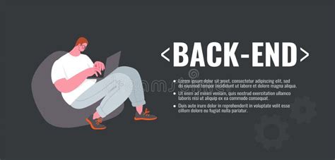 Backend Developer Banner Stock Illustrations 332 Backend Developer