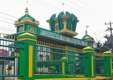 Muhammadiyah University Palembang University Palembang Kf Map