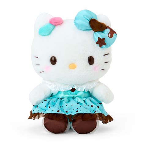 Plush Hello Kitty Sanrio Choco Mint Meccha Japan