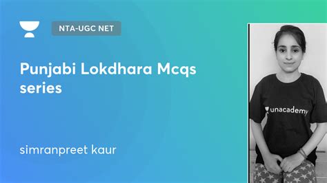 nta ugc net and set exams punjabi lokdhara mcqs series by unacademy