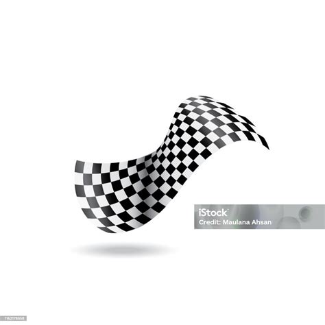 레이스 플래그 벡터 아이콘 기호입니다 간단한 디자인 체크 기호 기호 템플릿 Championship에 대한 스톡 벡터 아트 및 기타 이미지 Championship 개념