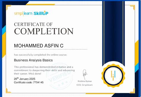 Mohammed Asfin On Linkedin Skillup Simplilearn Skillup Simplilearn