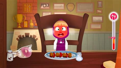 Masha And The Bear Cooking Part 1 Youtube