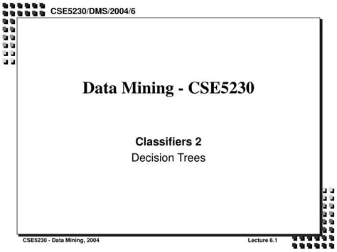 PPT Data Mining CSE PowerPoint Presentation Free Download ID
