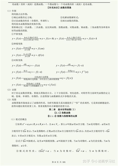 花了28天整理出高中数学知识点完整归纳表高考数学复习用起来 知乎