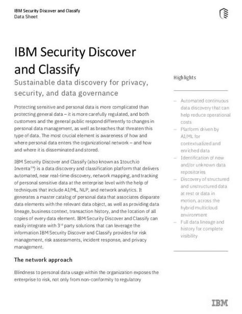 Fiona Jane Sekulic On Linkedin Ibm Security Discover And Classify