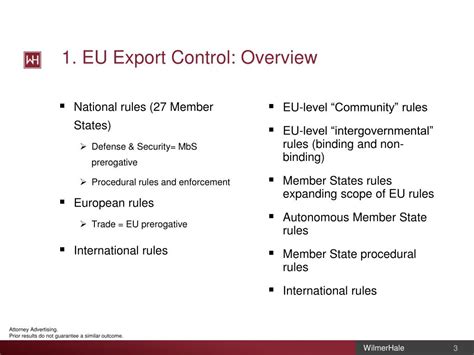 Ppt European Export Control Update Powerpoint Presentation Free Download Id3196524