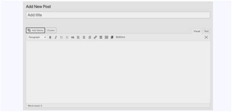 How To Fix The Wordpress Add Media Button Not Working Issue