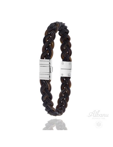 Bracelet Buffle Albanu Mini Inyati 696p De La Collection Savane