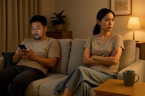 결혼과 이혼 애한테도 이럴 줄 몰랐다⋯자녀 아내 무시하고 폰만 보는 남편