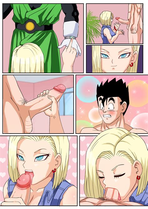 Rule 34 Android 18 Big Penis Blonde Hair Blowjob Boner Cheating