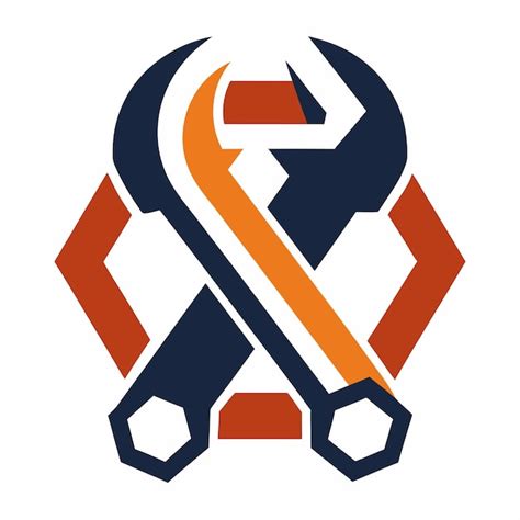 Premium Vector Wrench Logo Design Concept