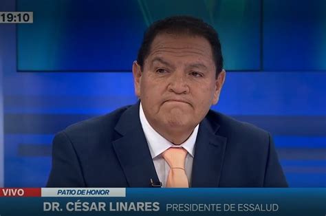 César Linares Nuevo Presidente De Essalud Nunca Fui De Perú Libre