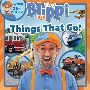 Blippi At The Construction Site 4 Button Sound Books By Editors Of