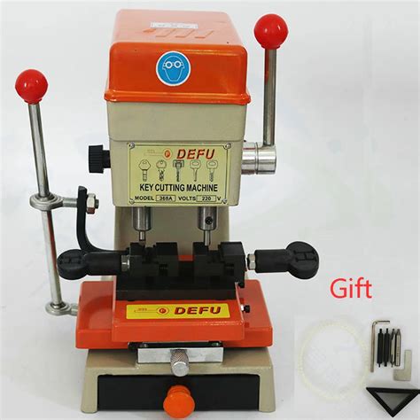 CHKJ Defu 368A Vertical Key Cutting Machine Key Duplicating Machine For Making Car Keys End