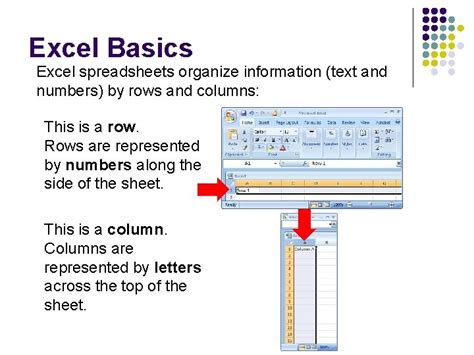 Introduction To Excel 2007 Part 1 Basics And