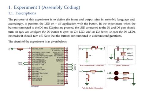 Solved 1 Experiment 1 Assembly Coding 11 Descriptions