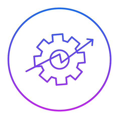 Optimization Icon Premium Vector