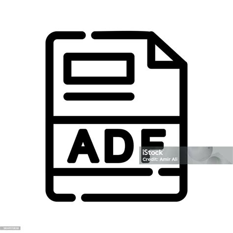 Adf Icon Stock Illustration Download Image Now Creativity Design Design Element Istock