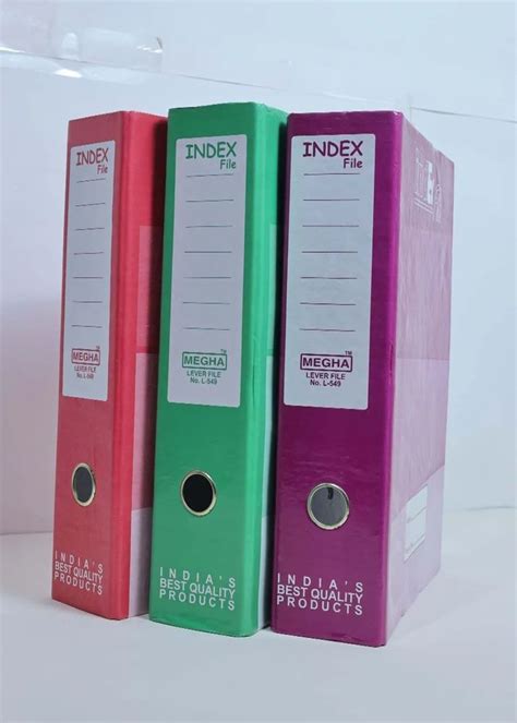 Megha Index Files Multicolor At ₹ 50 Piece In New Delhi Id