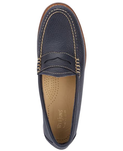 Ghbass Womens Weejuns Whitney Penny Loafers In Blue Lyst