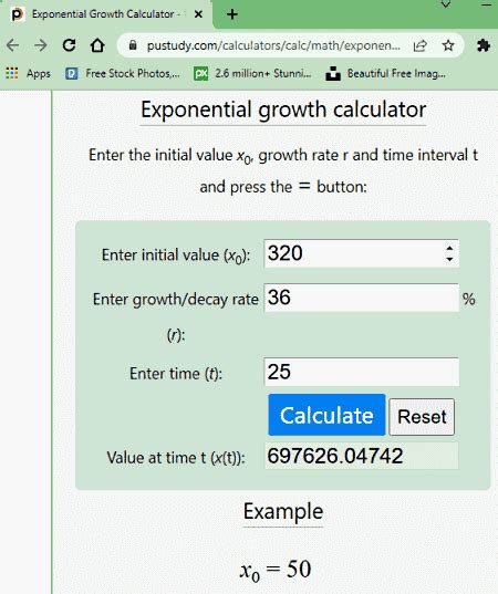 18 Best Free Online Exponential Growth Calculator Websites