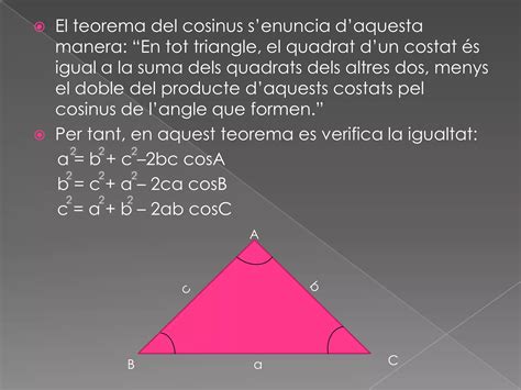 Teorema Del Cosinus Pptx