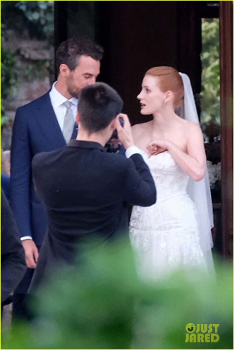 Jessica Chastains Wedding Photos Revealed See Her Dress Photo