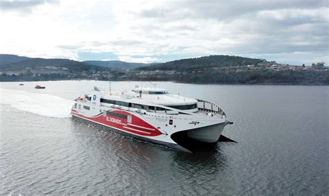 Incat Tasmania Delivers High Speed Catamaran For South Korea Shippax