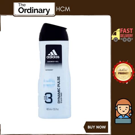 Sữa Tắm Dạng Gel Adidas Dynamic Pulse 3in1 Body Hair And Face Shower Gel