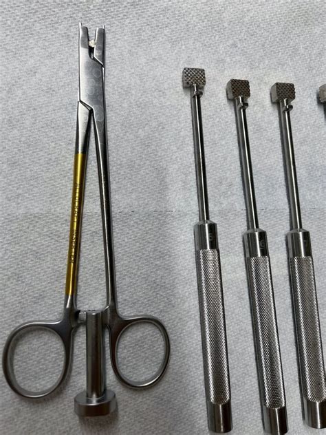 Stryker Allocraft Lordotic Trial Surgical Instruments Set 7pc Auction