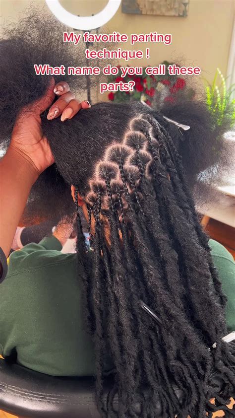 C Part Locs C Shaped Parts On 2 Strand Twist Locs Tiktok