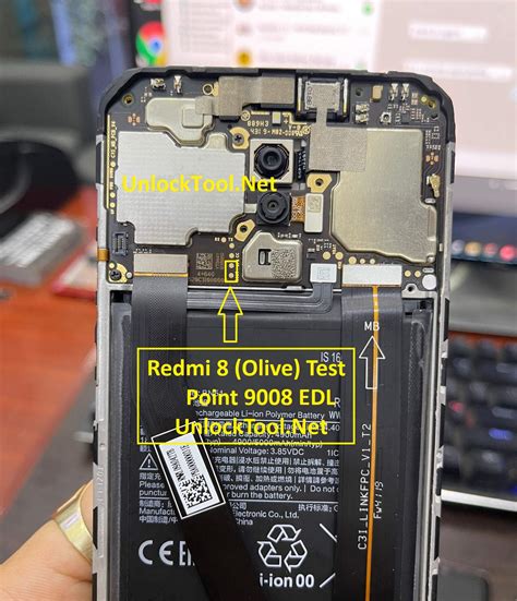 Xiaomi Redmi Note 11spes Test Point Unlocktool
