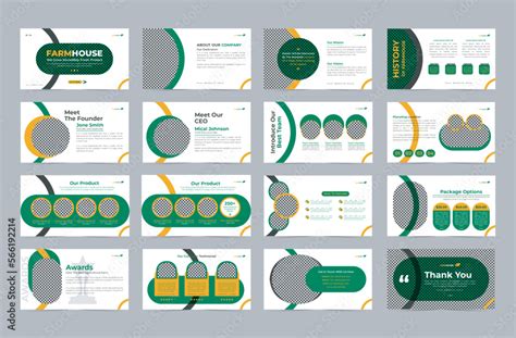 Farming Presentation Slide Template Or Agriculture Farming Presentation