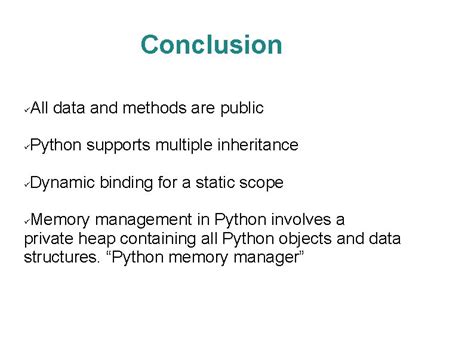 Object Oriented Programming In Python What Is Coming