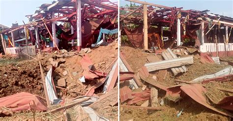 Dvb ကလေးမြို့နယ်က ရွာ ၅ ရွာနှင့် ဘားအံမြို့နယ်ကို လေကြောင်းက တိုက်ခိုက်