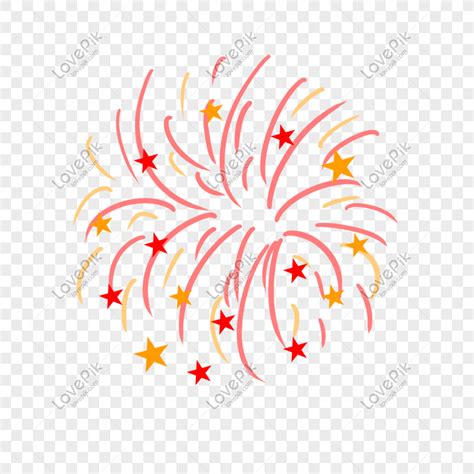 컬러 스타 불꽃 놀이 Png Png 일러스트 무료 다운로드 Lovepik