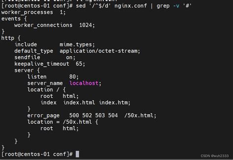 Nginx学习记录 目录结构及基本配置nginx目录 Csdn博客