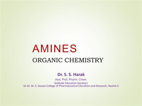 Amines Class 12 Ppt Cbse Pptx