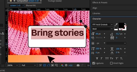 Ligatures Not Working In After Effects Adobe Community 13671437