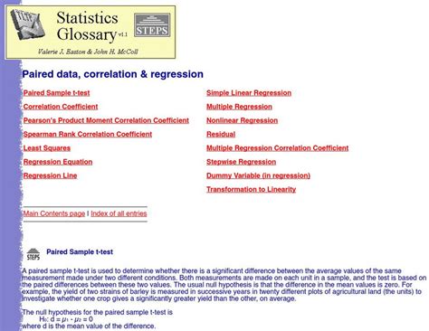 Steps Pearsons Product Moment Correlation Coefficient Handout For 9th