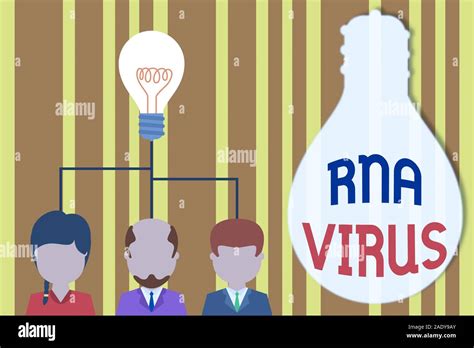 Handwriting Text Rna Virus Conceptual Photo A Virus Genetic Information Is Stored In The Form