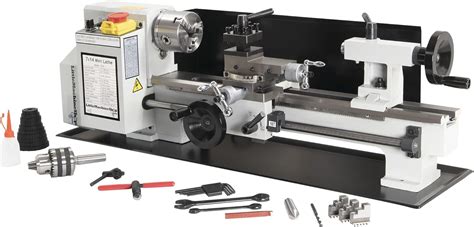 Mini Metal Lathe 7x14 Variable Speed Mini Lathe That Includes 3 3 Jaw Chuck 2 Sets Of Jaws