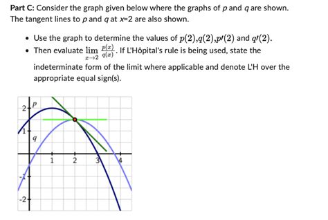 Solved Part C Consider The Graph Given Below Where The Chegg